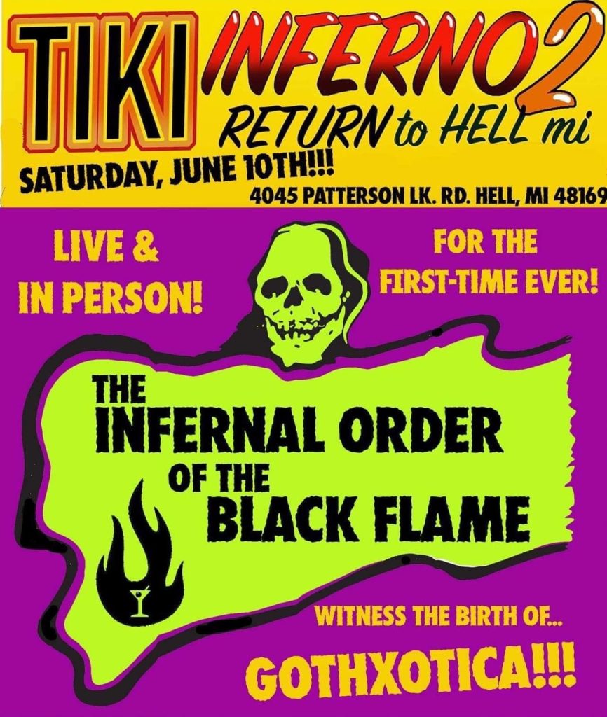 Debut Live Musical Performance by The Infernal Order of The Black Flame ...